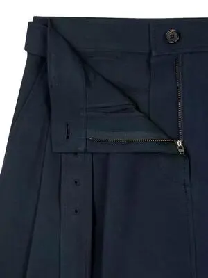 STUDIO TOMBOY City Belted Two-tuck Skirt