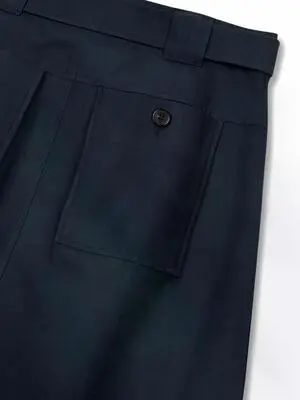 STUDIO TOMBOY City Belted Two-tuck Skirt