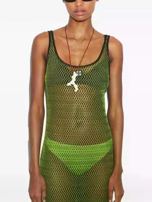 Tory Burch Mesh Midi Dress