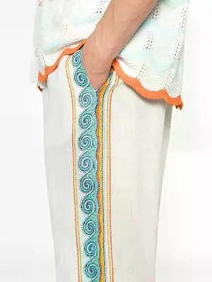 Casablanca Greco Wave Trousers