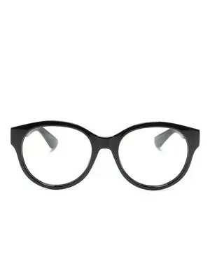 Gucci Interlocking G Round-frame Glasses