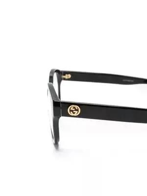 Gucci Interlocking G Round-frame Glasses