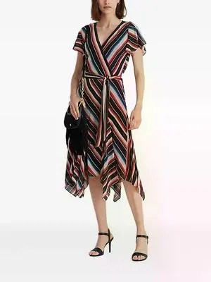 Ralph Lauren Striped V-neck Dress