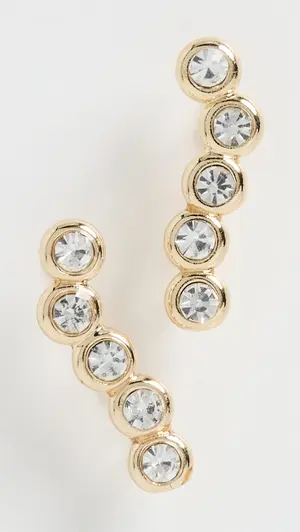 Baublebar Crystal Ear Crawler Earrings