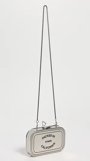 Staud Ines Tin Clutch