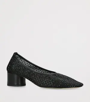 Dear Frances Mesh Embellished Balla Pumps 55