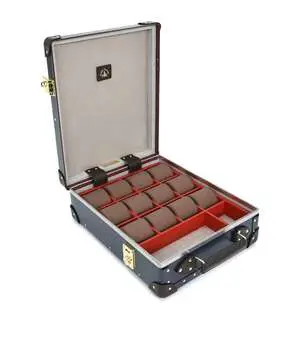 GLOBE-TROTTER Centenary 12-slot Watch Case - Navy