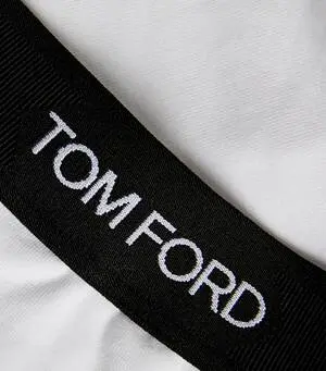TOM FORD Cotton-stretch Logo Briefs