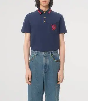 Valentino Garavani Monogram Polo Shirt