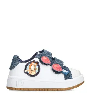 GROUND UP Character Appliqué Sneakers - White