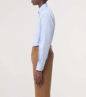 Valentino Garavani Cotton Signature Vlogo Shirt - Blue