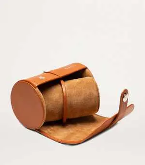 ETTINGER Capra Leather Watch Case For Three Timepieces