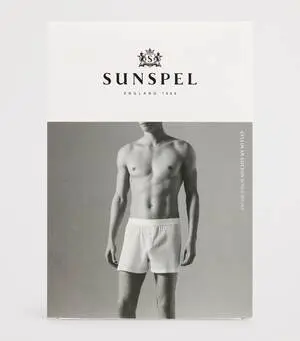 Sunspel Cotton Mesh Cellular Boxer Shorts