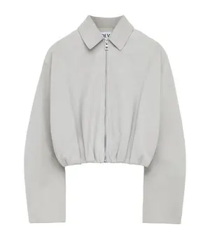 Loewe Draped Suede Jacket