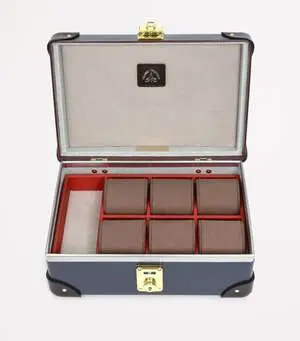 GLOBE-TROTTER Centenary Watch Case For Six Timepieces