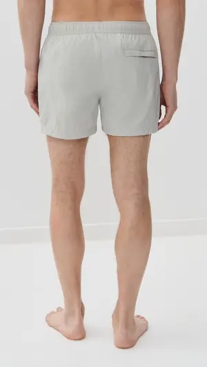 AUTO-REPLY Solid Swim Trunks - Fog