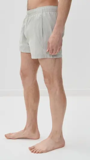 AUTO-REPLY Solid Swim Trunks - Fog