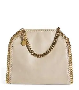 Stella McCartney Mini Falabella Tote Bag - Beige