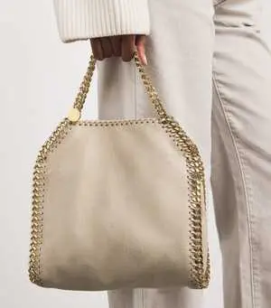Stella McCartney Mini Falabella Tote Bag - Beige