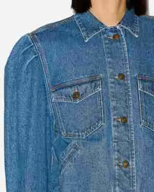 Isabel Marant Nolinea Denim Jacket - Blue