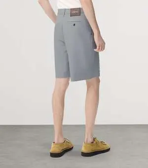Loewe Cotton Tailored Anagram Shorts