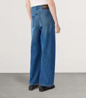 Loewe Relaxed-fit Curved-leg Jeans