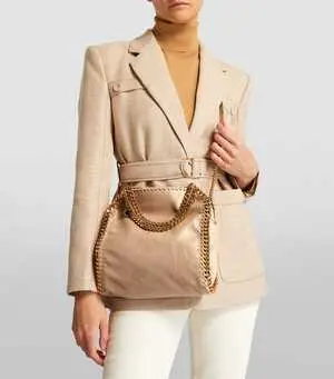 Stella McCartney Falabella Mini Tote Bag - Beige