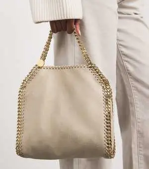 Stella McCartney Falabella Mini Tote Bag - Beige