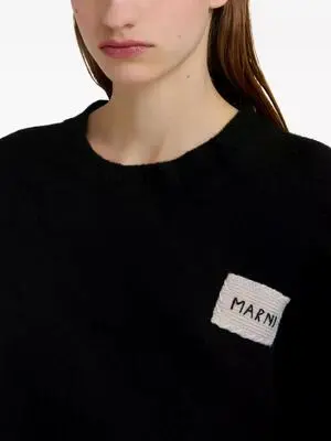 Marni Cashmere Balloon-sleeve Sweater - Black