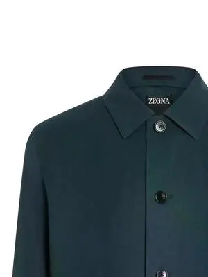 Zegna Button-up Linen Jacket