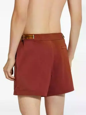 Zegna 232 Road Swim Shorts - Red