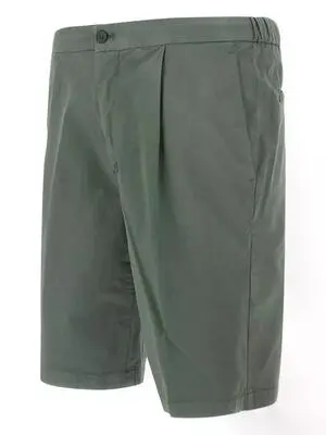 DEVORE INCIPIT Pleated Shorts - Green