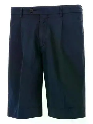 DEVORE INCIPIT Pleated Shorts - Blue