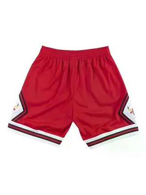Mitchell & Ness X Nba Chicago Bulls 75-76 Swingman Shorts - Red