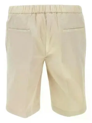 DEVORE INCIPIT Pleated Shorts - Neutrals