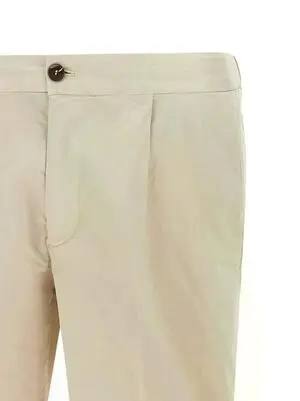 DEVORE INCIPIT Pleated Shorts - Neutrals