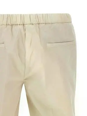 DEVORE INCIPIT Pleated Shorts - Neutrals