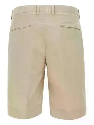 DEVORE INCIPIT Pleated Shorts - Neutrals