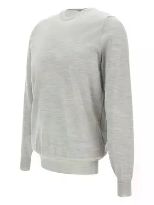 FILIPPO DE LAURENTIIS Crew-neck Long-sleeve Sweater - Grey