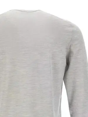 FILIPPO DE LAURENTIIS Crew-neck Long-sleeve Sweater - Grey