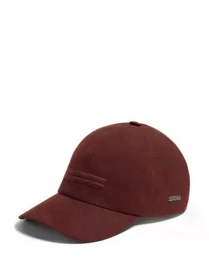 Zegna Oasi Baseball Cap - Red