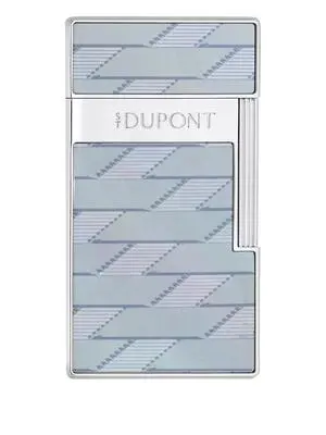 S.t. Dupont Metallic-patterned Lighter - Grey