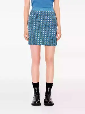 Kenzo Woven Mini Skirt