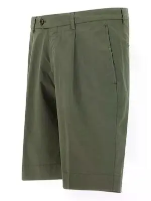 DEVORE INCIPIT Pleated Shorts - Green