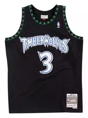 Mitchell & Ness X Nba Minnesota Timberwolves 97 Marbury Swingman Tank Top - Black