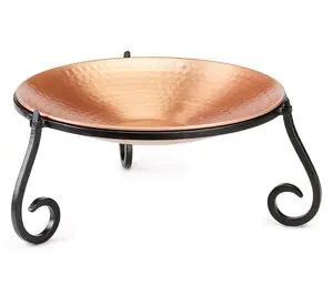 GOOD DIRECTIONS 13' Freestanding Copper Birdbath Good Direct Ions - One-color