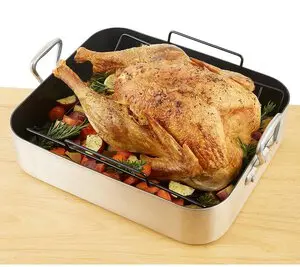 RSVP Zeus Roasting Pan & Rack