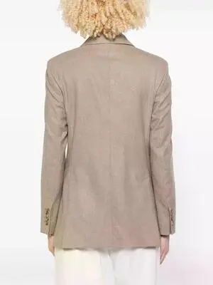 Max Mara Double-breasted Blazer - Brown