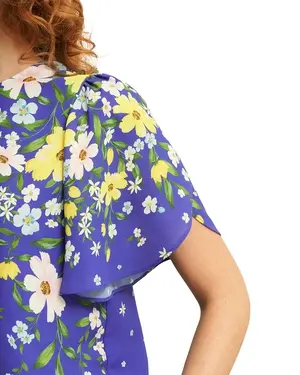 HOBBS LONDON Floral Print Top