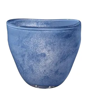 JAMIE YOUNG CO. Plunge Blown Glass Vase - Blue